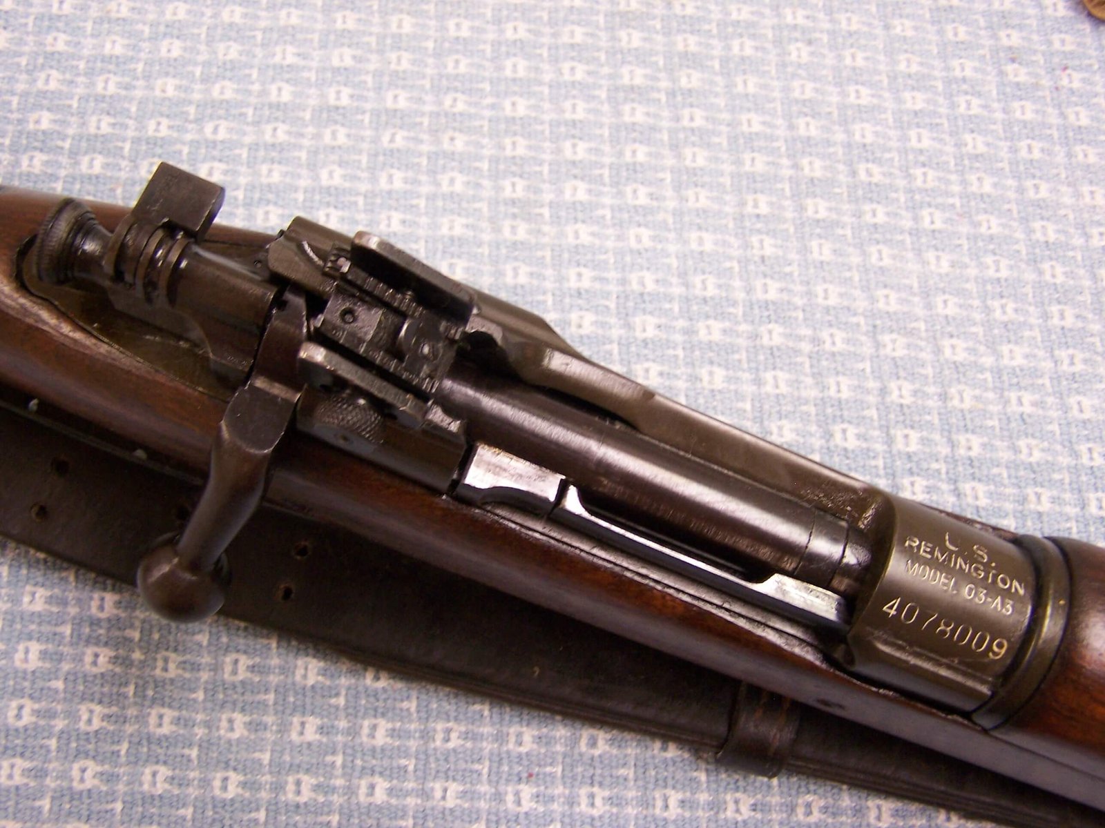 REMINGTON 03A3 .30-06 RIFLE W/M1907 SLING, 9-43 DATE - Checkpoint Charlie's