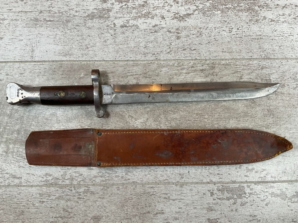BRITISH 1888 MK1 BAYONET 2ND TYPE, SANDERS SHEFFIELD #865 - Checkpoint ...