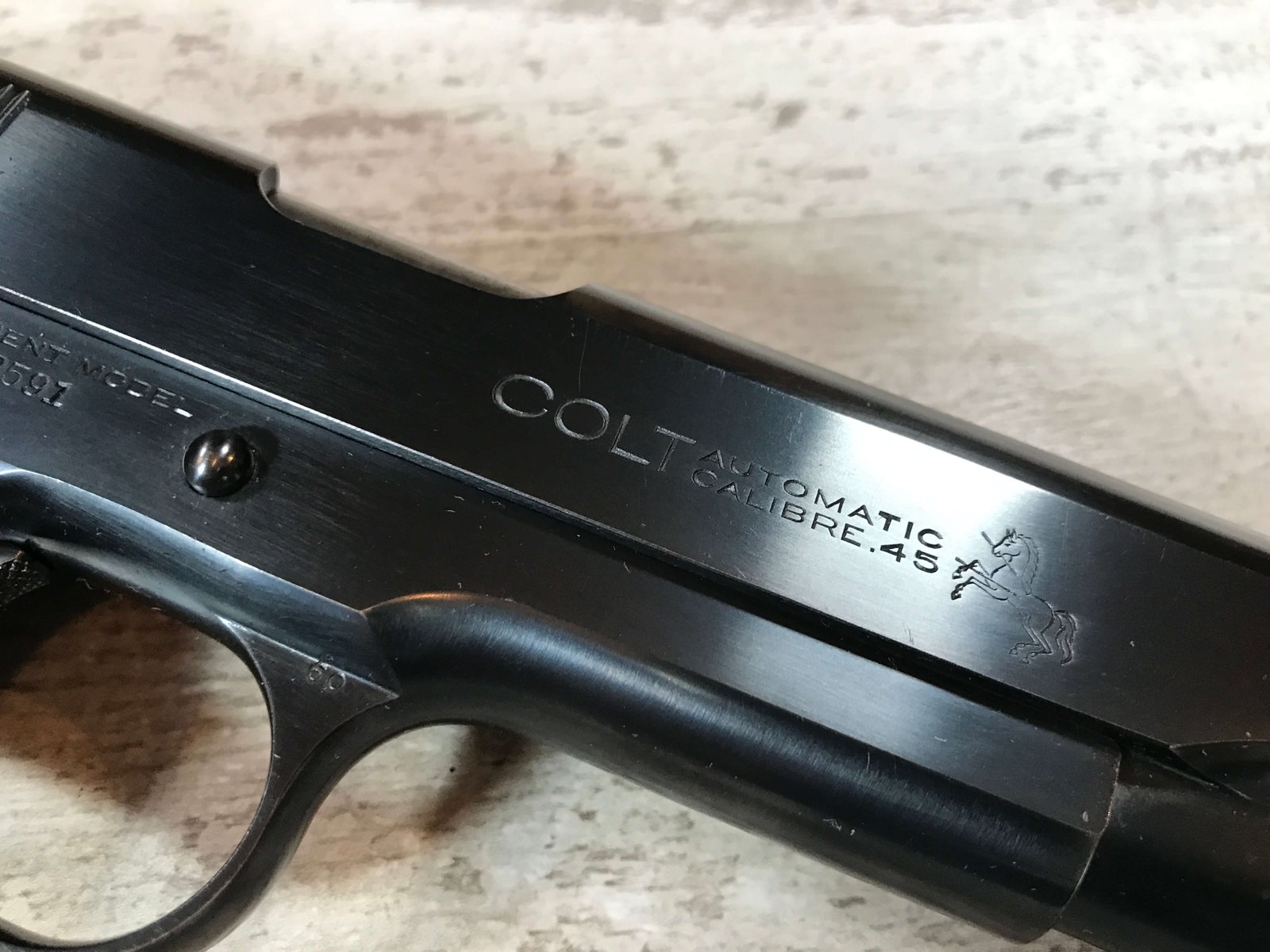 COLT GOVT MODEL M1911A1 45CAL. COMMERCIAL 1933 MFR PRE-WWII ...