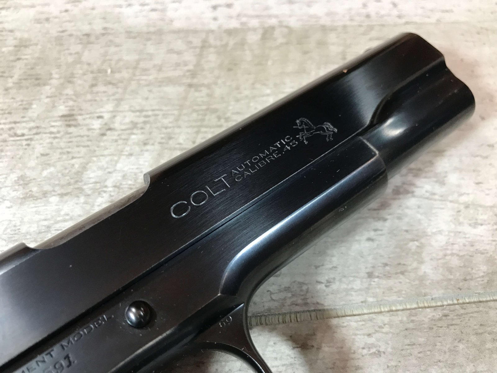 COLT GOVT MODEL M1911A1 45CAL. COMMERCIAL 1933 MFR PRE-WWII ...