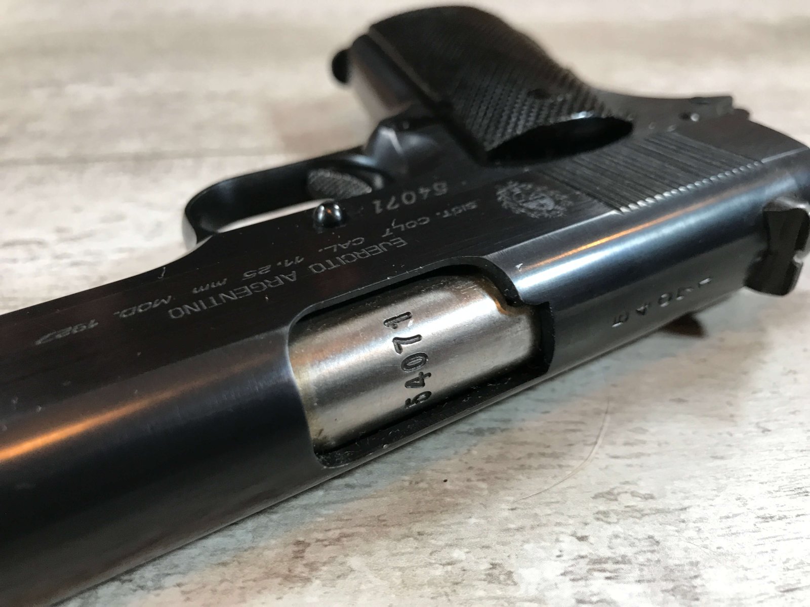 COLT 1911A1 ARGENTINE MFG. "MODEL 1927 SISTEMA COLT" - Checkpoint Charlie's