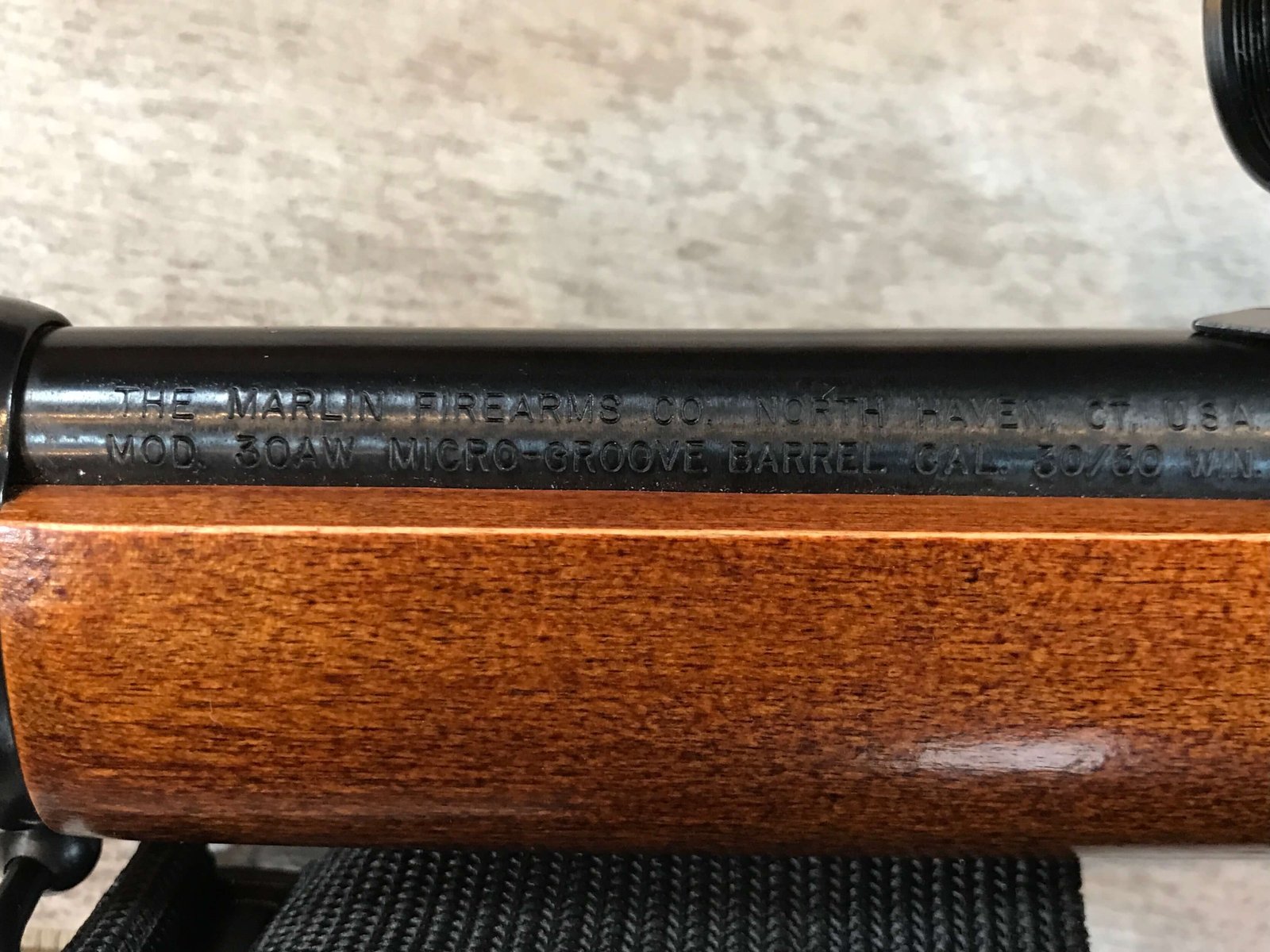 MARLIN 336W (30AW) .30-30 LEVER ACTION RIFLE JM STAMPED - Checkpoint ...