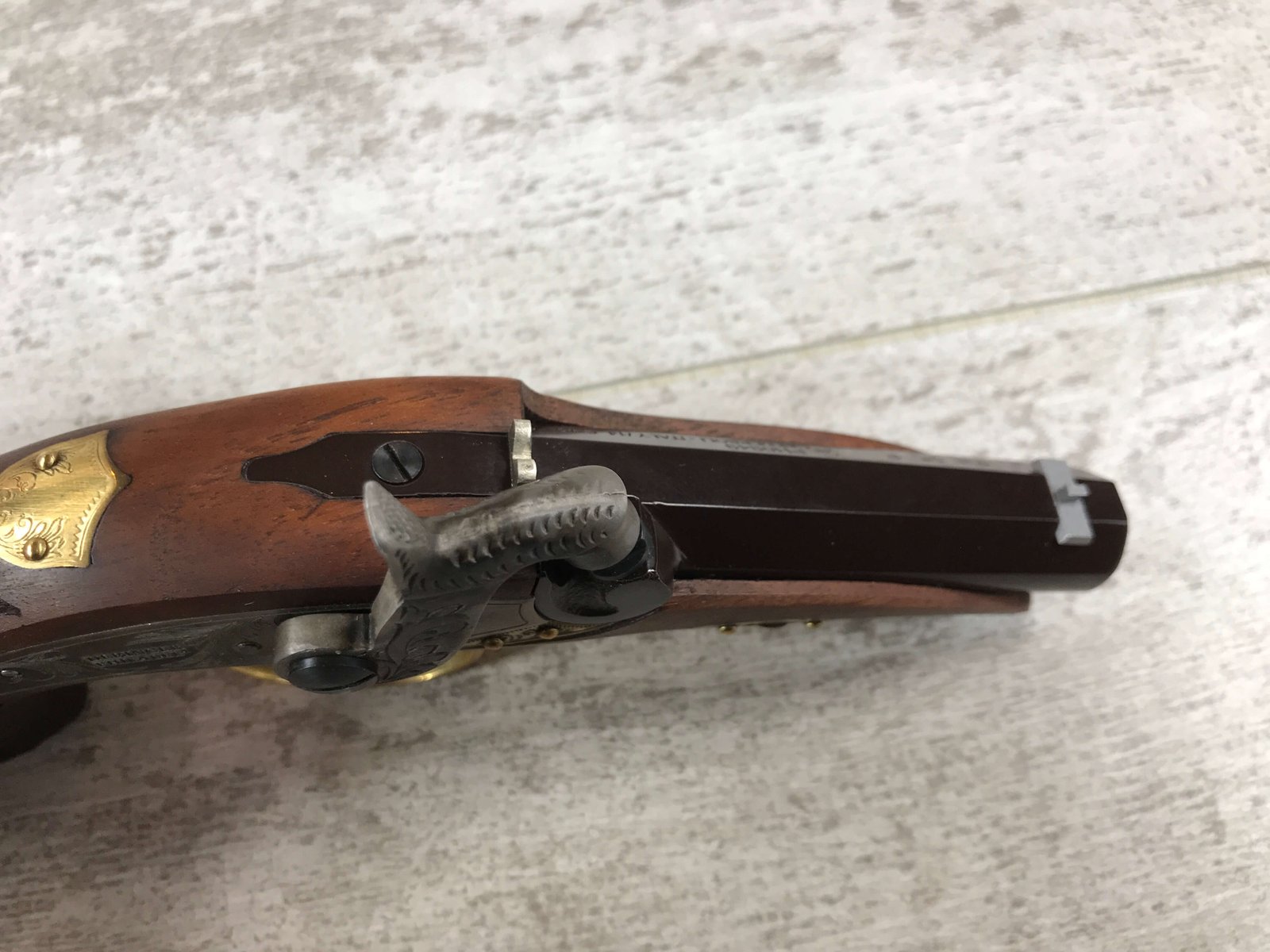 PEDERSOLI DERINGER PHILADELPHIA STANDARD MODEL PERCUSSION .45 CAL ...