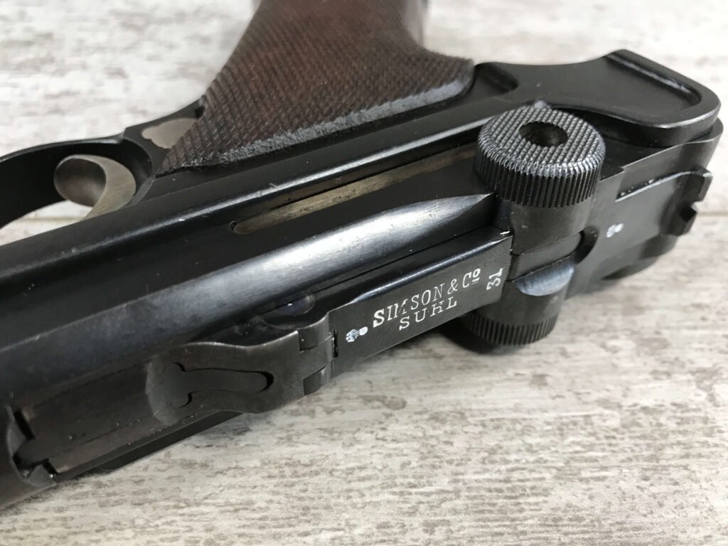 SIMSON LUGER P08 4" 9MM #145 - Checkpoint Charlie's