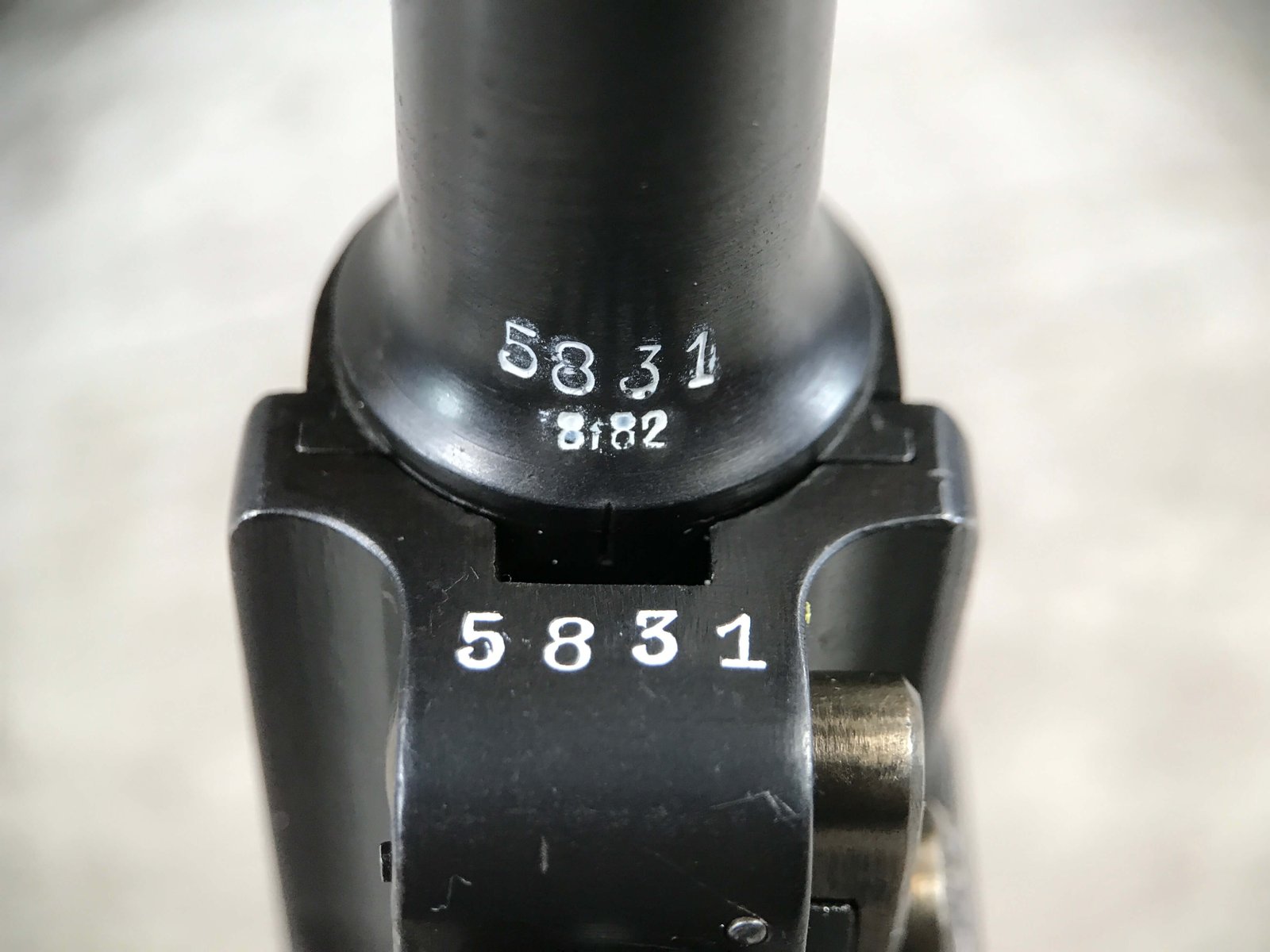 SIMSON LUGER P08 4" 9MM #145 - Checkpoint Charlie's