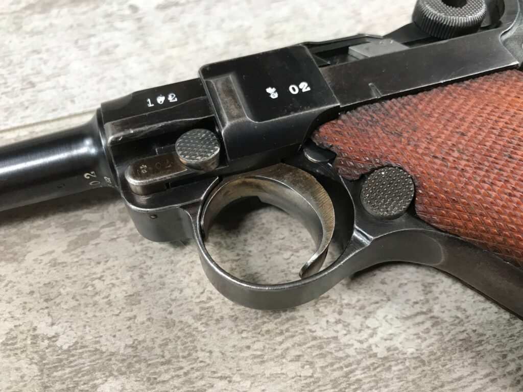 SIMSON P08 SEAR SAFETY POLICE LUGER #150 - Checkpoint Charlie's