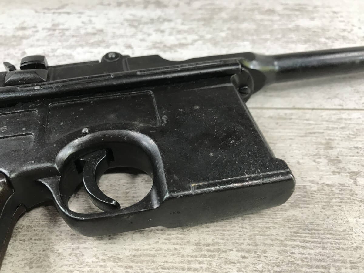 MAUSER C96 BROOMHANDLE REPLICA - NON FIRING #166 - Checkpoint Charlie's