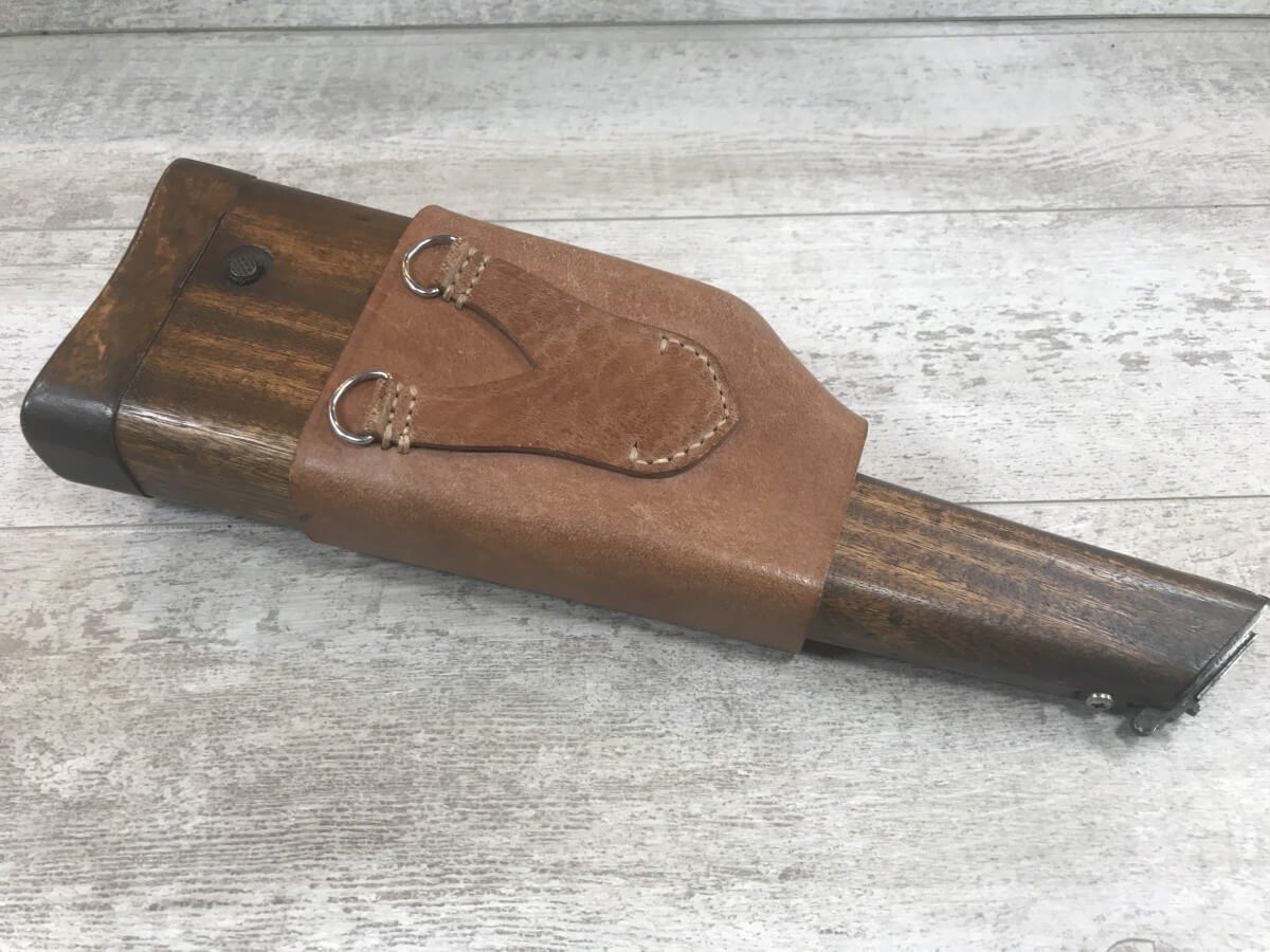 CHINESE REPRODUCTION HOLSTER/STOCK FOR MAUSER C96 BROOMHANDLE #614-BW ...