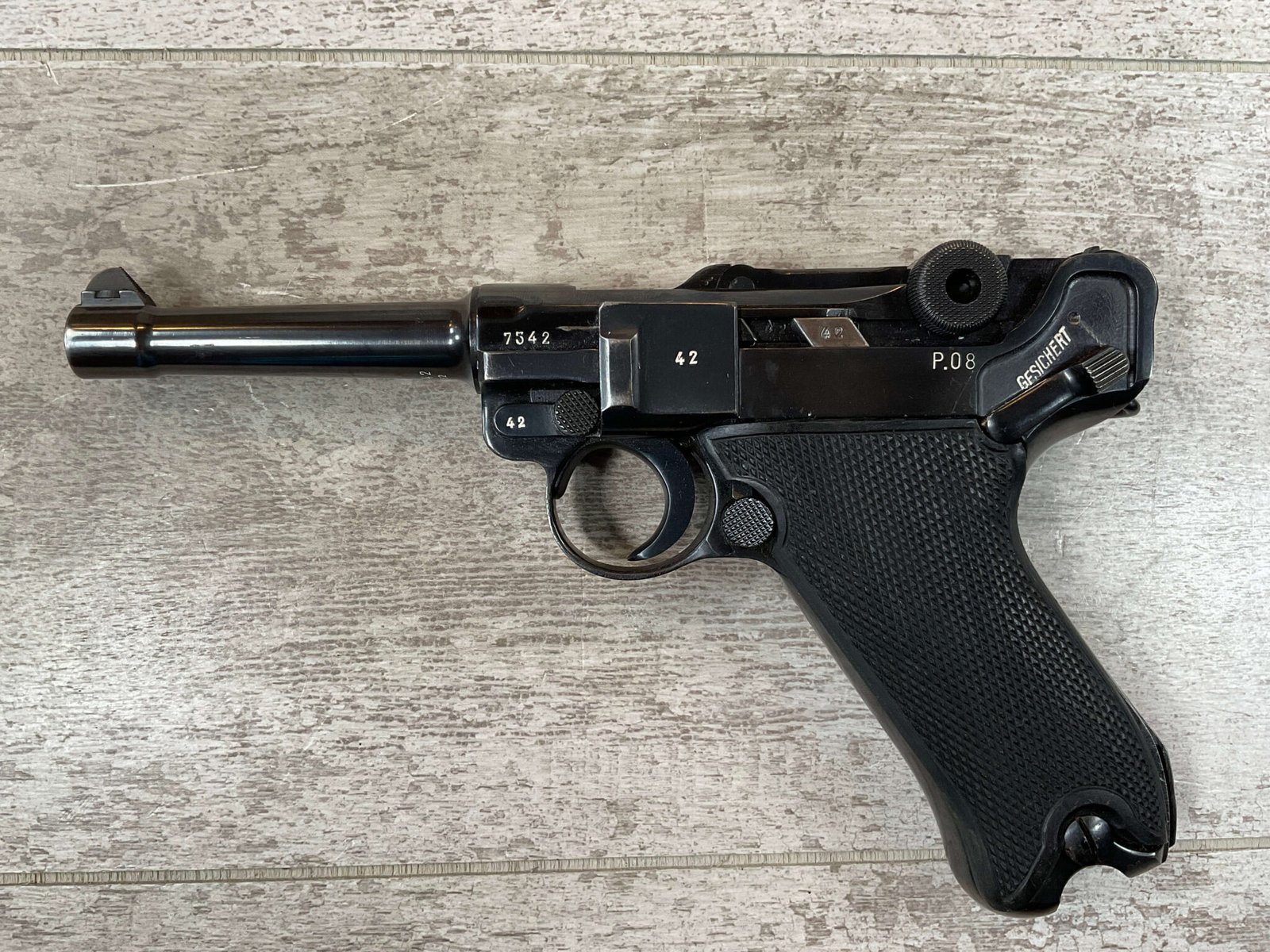 MAUSER BYF41 BLACK WIDOW LUGER P08 RIG - Checkpoint Charlie's