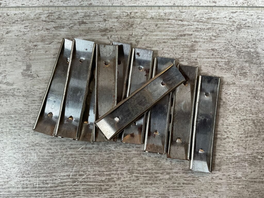 8MM MAUSER STEEL STRIPPER CLIPS, QTY10 #2-11071 - Checkpoint Charlie's