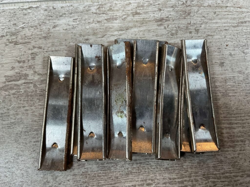 8MM MAUSER STEEL STRIPPER CLIPS, QTY10 #2-11067 - Checkpoint Charlie's