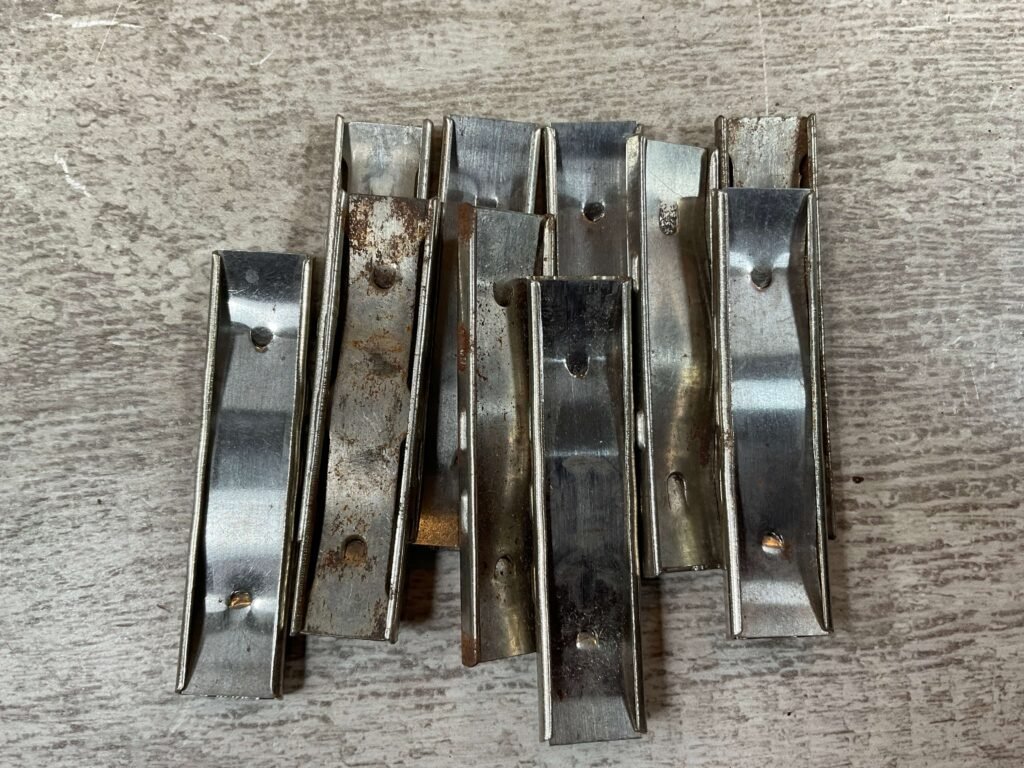 8MM MAUSER STEEL STRIPPER CLIPS, QTY10 #2-11070 - Checkpoint Charlie's