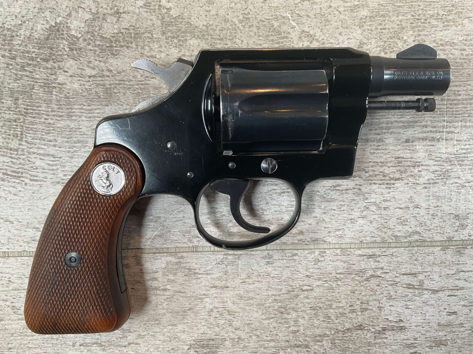 COLT COBRA FIRST MODEL 32 COLT NEW POLICE REVOLVER #2-12013 ...