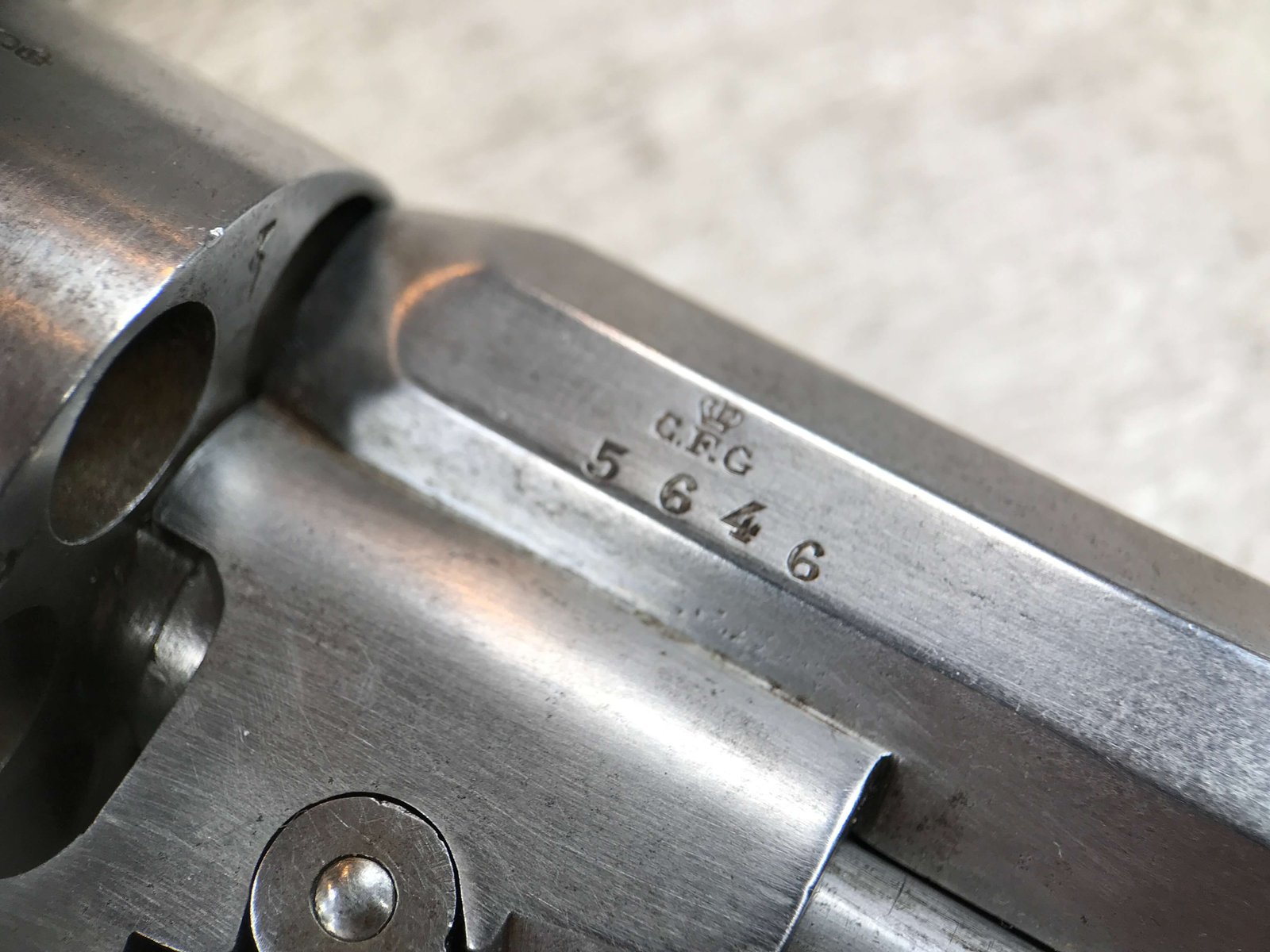 FRENCH GALAND 1875 MODELL SPORTSMAN 11MM REVOLVER W/FOLDING STOCK ...