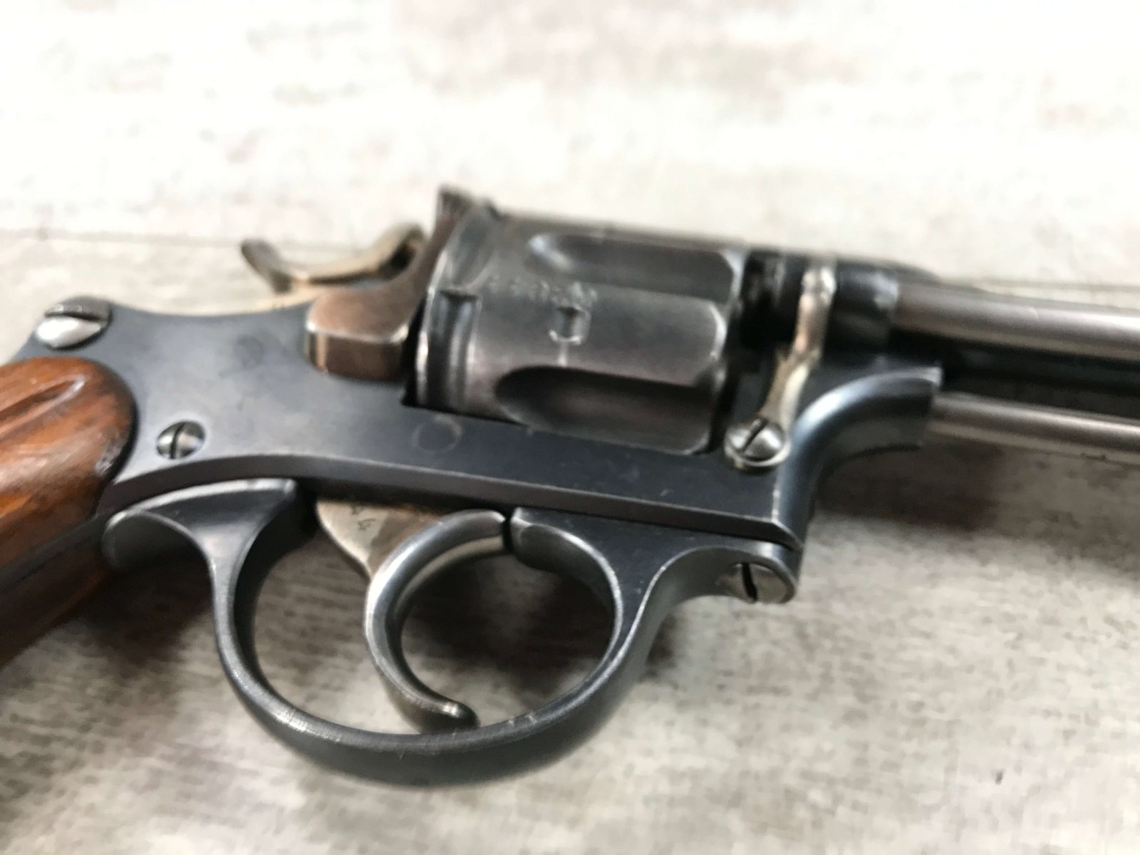 SWISS MODEL 1882 MADE AT W+F BERN ORDNANCE REVOLVER #185-TT ...