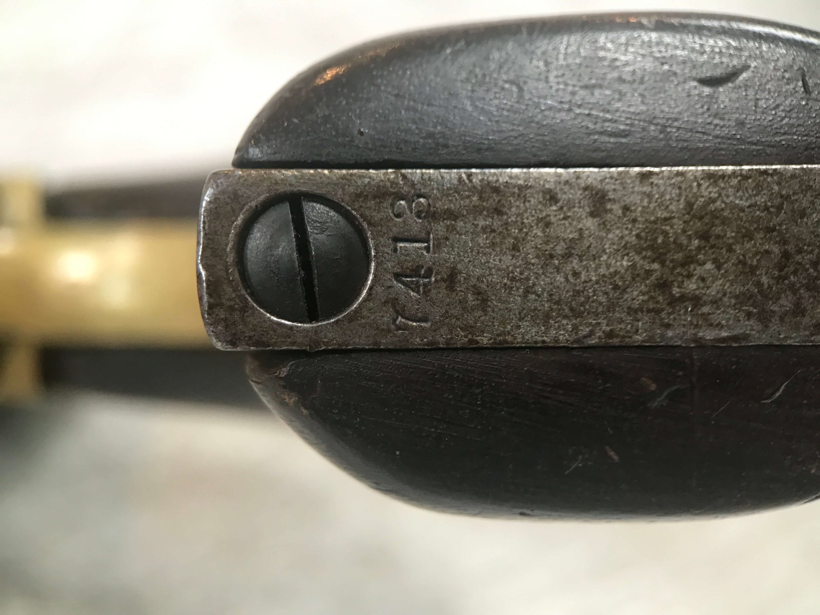 COLT 1860 ARMY REVOLVER (1861 MFR), .44CAL, 8" BARREL #072 - Checkpoint ...