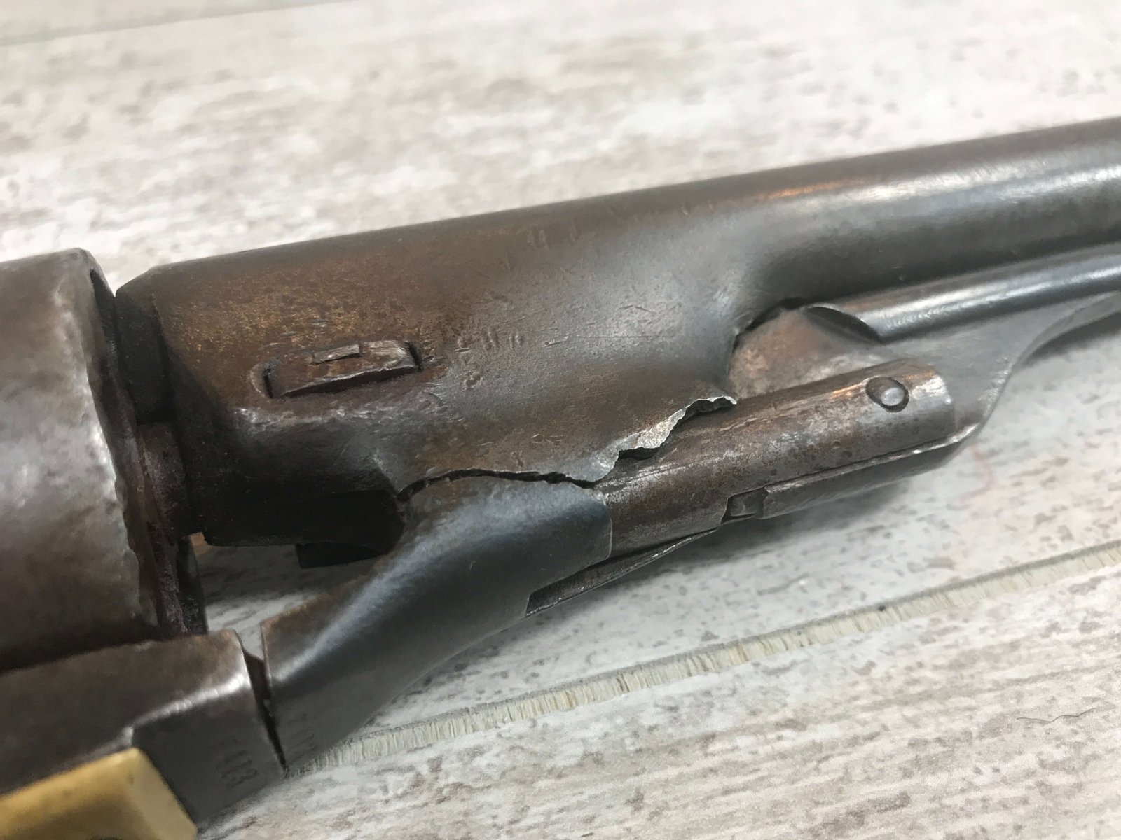 COLT 1860 ARMY REVOLVER (1861 MFR), .44CAL, 8" BARREL #072 - Checkpoint ...