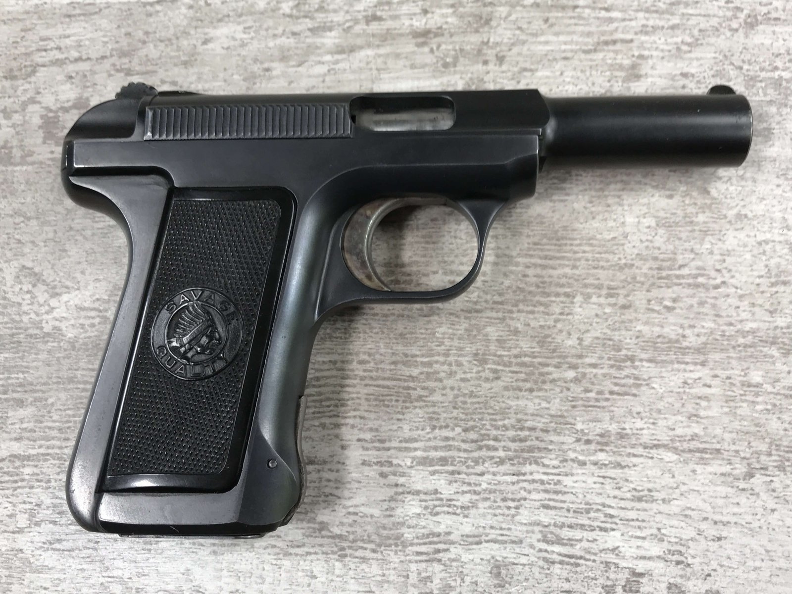 SAVAGE MODEL 1907 .32ACP PISTOL IN ORIGINAL KRAFT BOX #175-TT ...