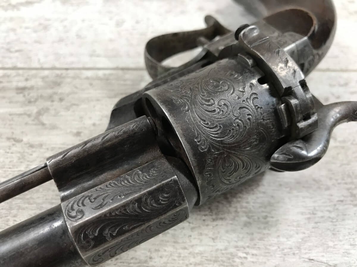 LE FAUCHEUX CAVALRY MODEL 1854 12MM PINFIRE REVOLVER #193-TT ...