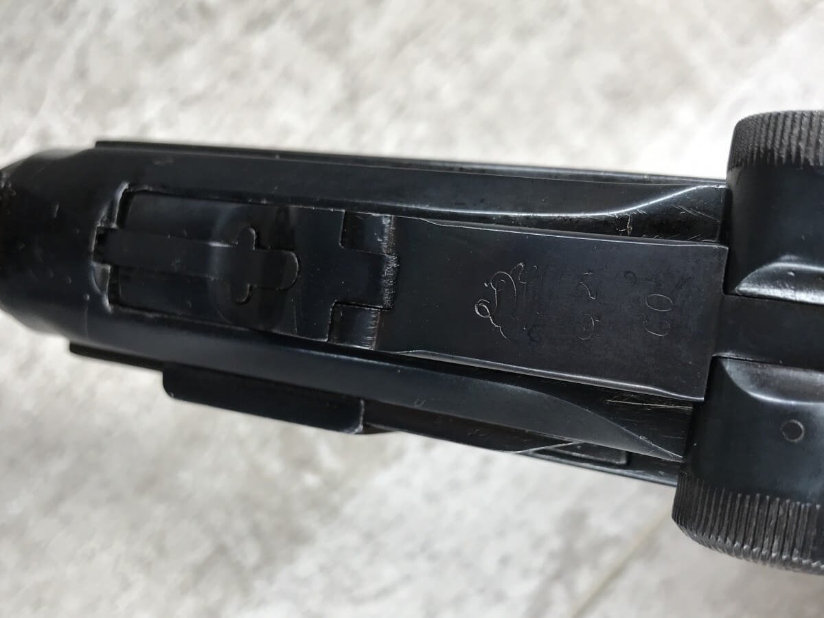 DWM 1917 LUGER P08 ARTILLERY 9MM PISTOL W/REPRO STOCK/HOLSTER ...
