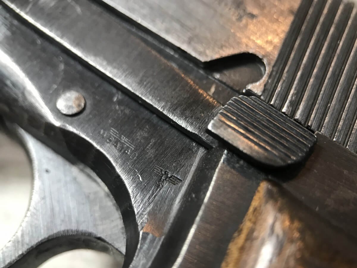 FN BROWNING HI-POWER P35 NAZI MARKED 9MM PISTOL #2210037 - Checkpoint ...