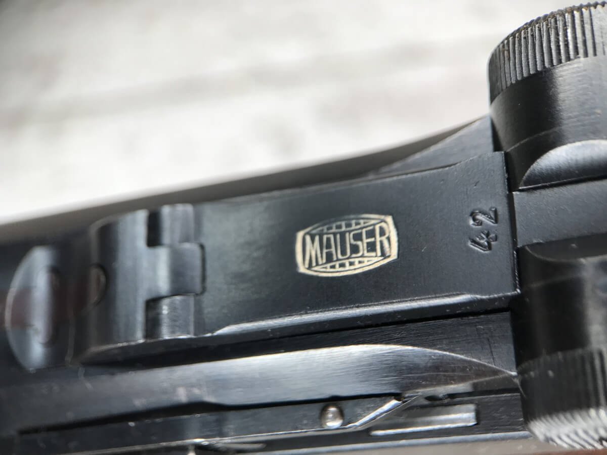 MAUSER BANNER POLICE 1939 P08 LUGER EAGLE K PROOFED PISTOL #2211003 ...