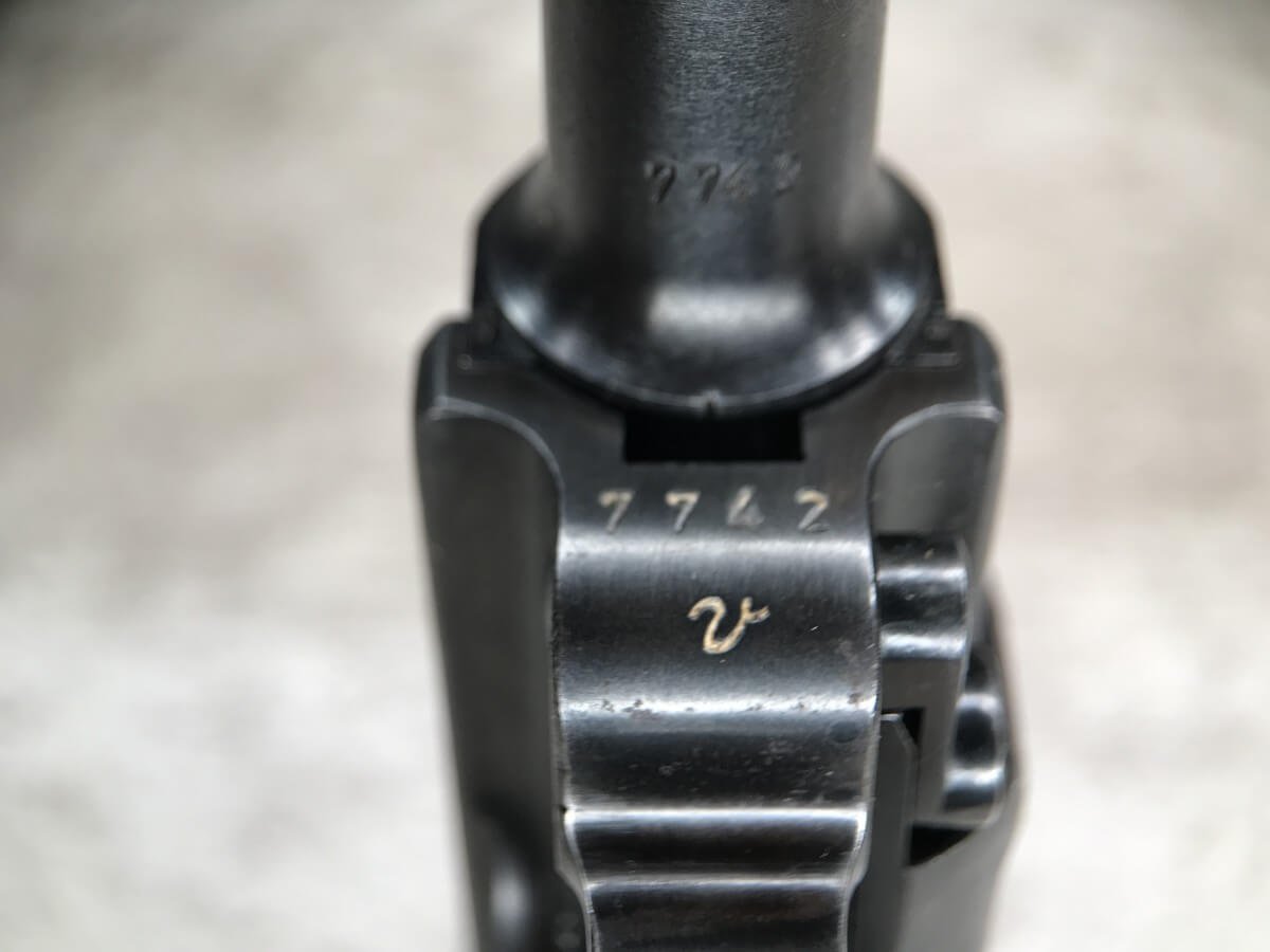 MAUSER BANNER POLICE 1939 P08 LUGER EAGLE K PROOFED PISTOL #2211003 ...