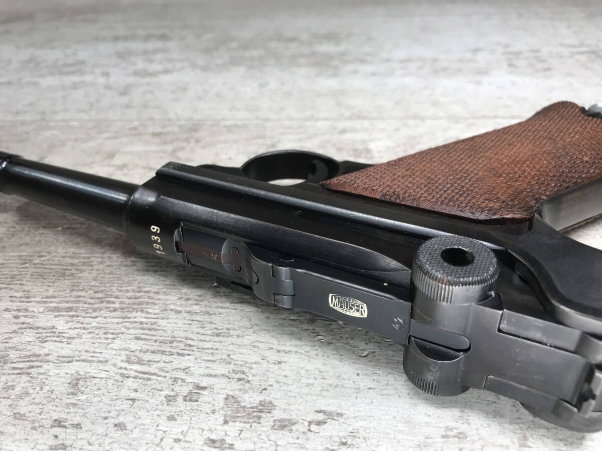 MAUSER BANNER POLICE 1939 P08 LUGER EAGLE K PROOFED PISTOL #2211003 ...