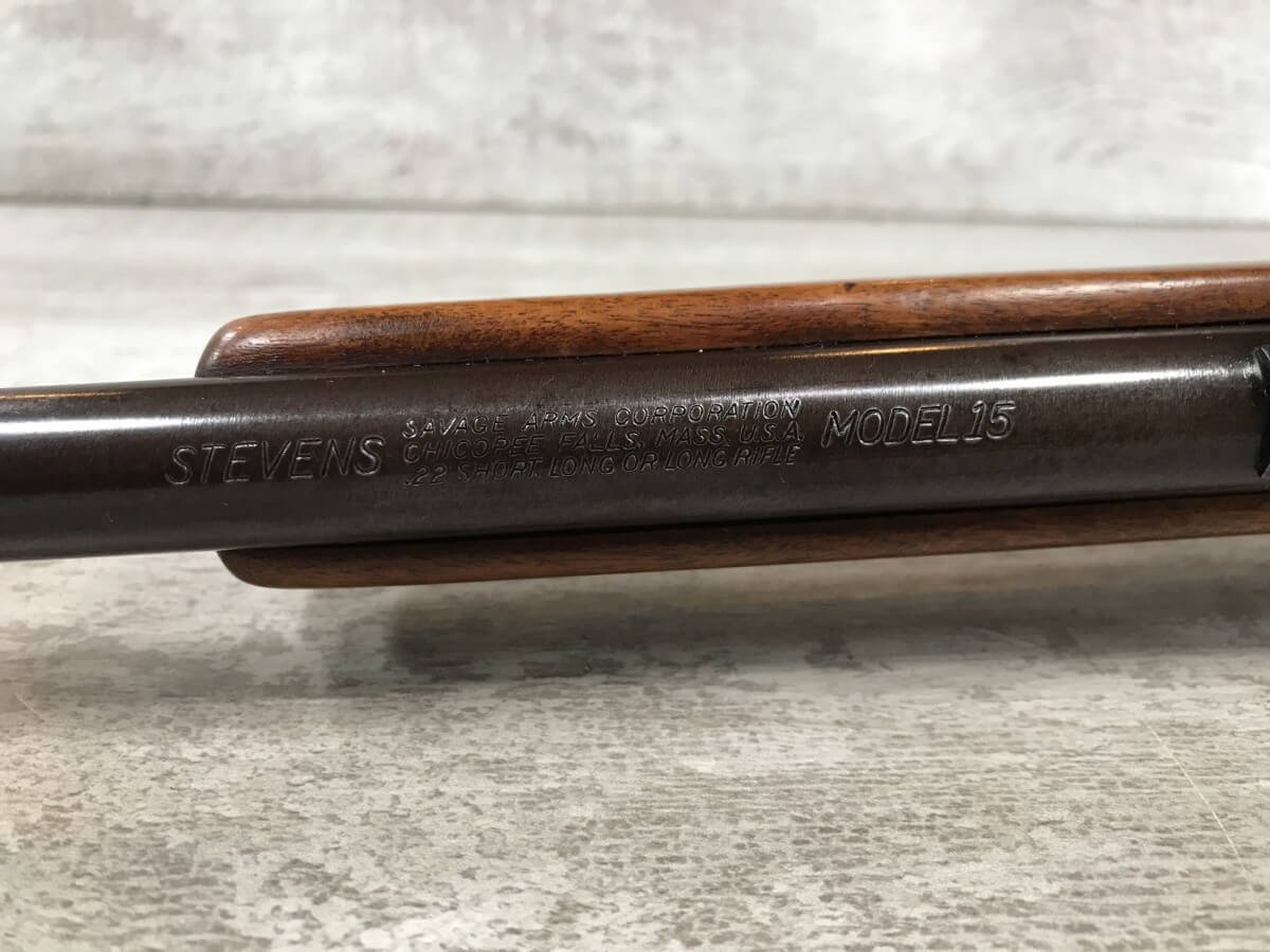STEVENS MODEL 15 BOLT ACTION .22 RIFLE #409 - Checkpoint Charlie's