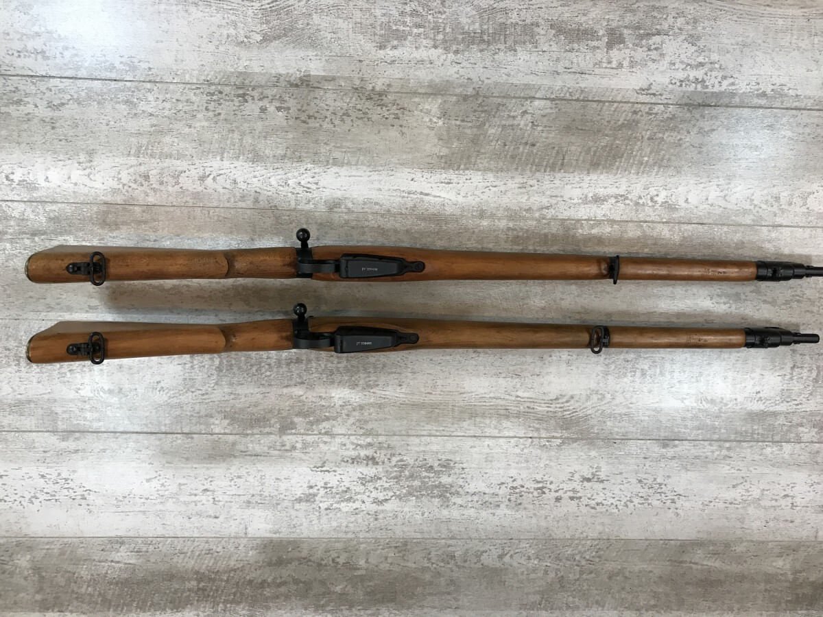 LEE ENFIELD NO4 MK2 (F) RIFLE PAIR, UNISSUED/UNFIRED #448 - Checkpoint ...