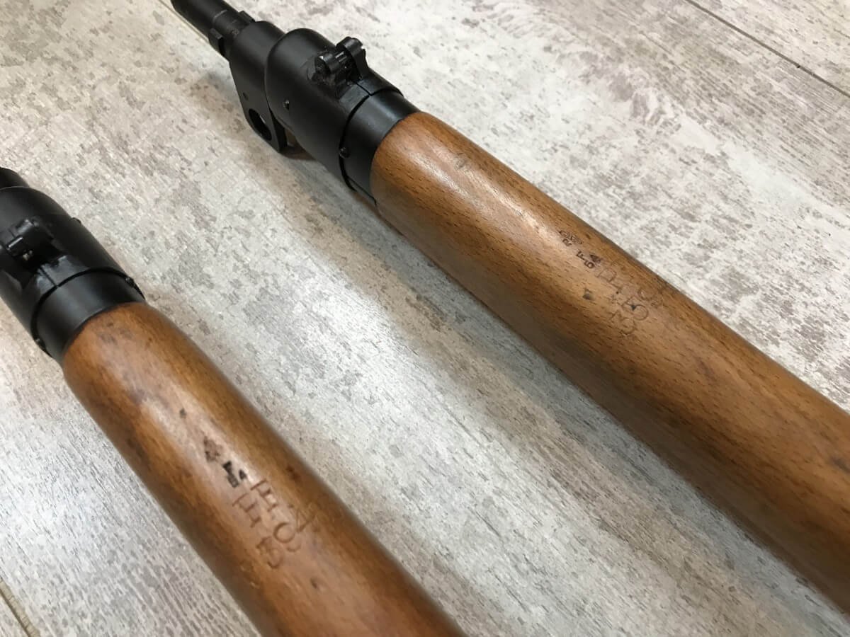 LEE ENFIELD NO4 MK2 (F) RIFLE PAIR, UNISSUED/UNFIRED #448 - Checkpoint ...