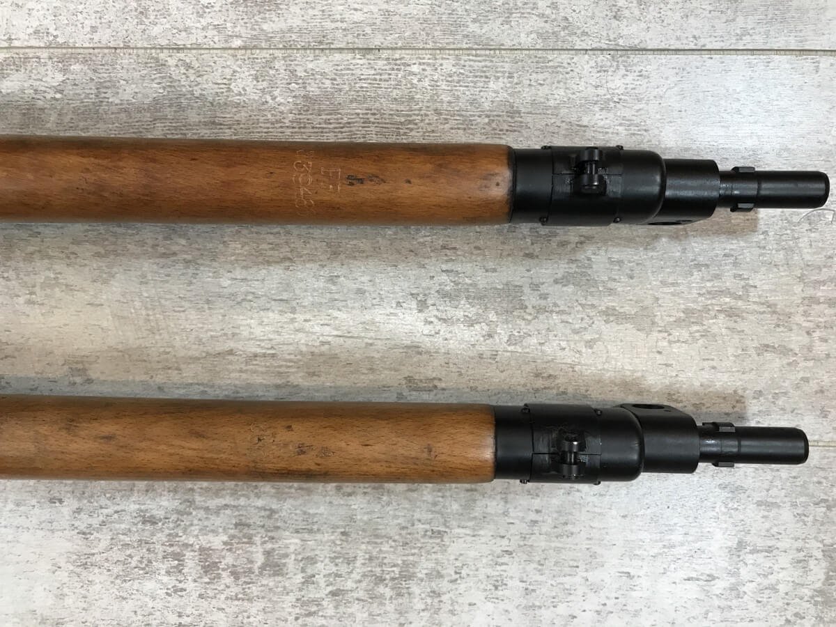 LEE ENFIELD NO4 MK2 (F) RIFLE PAIR, UNISSUED/UNFIRED #448 - Checkpoint ...