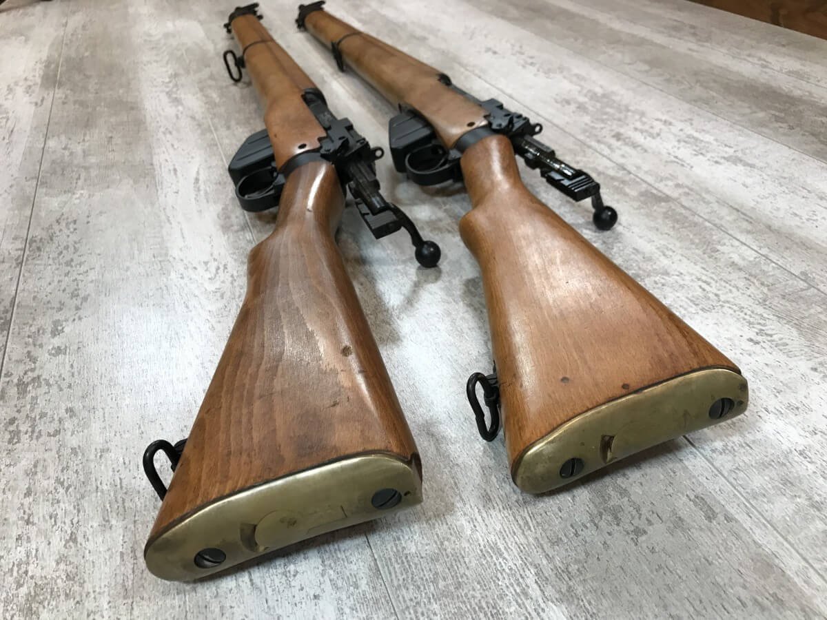 LEE ENFIELD NO4 MK2 (F) RIFLE PAIR, UNISSUED/UNFIRED #448 - Checkpoint ...