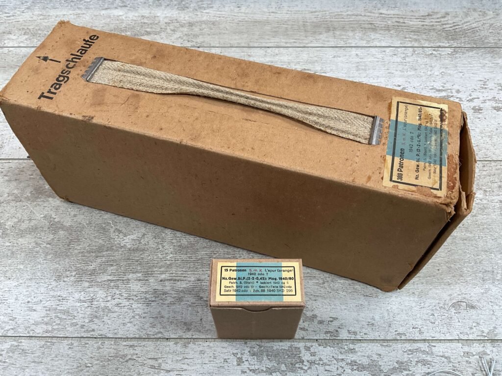 GERMAN 7.92x57 MAUSER ARMOUR PIERCING TRACER NAZI AMMO 300 ROUND BATTLE ...