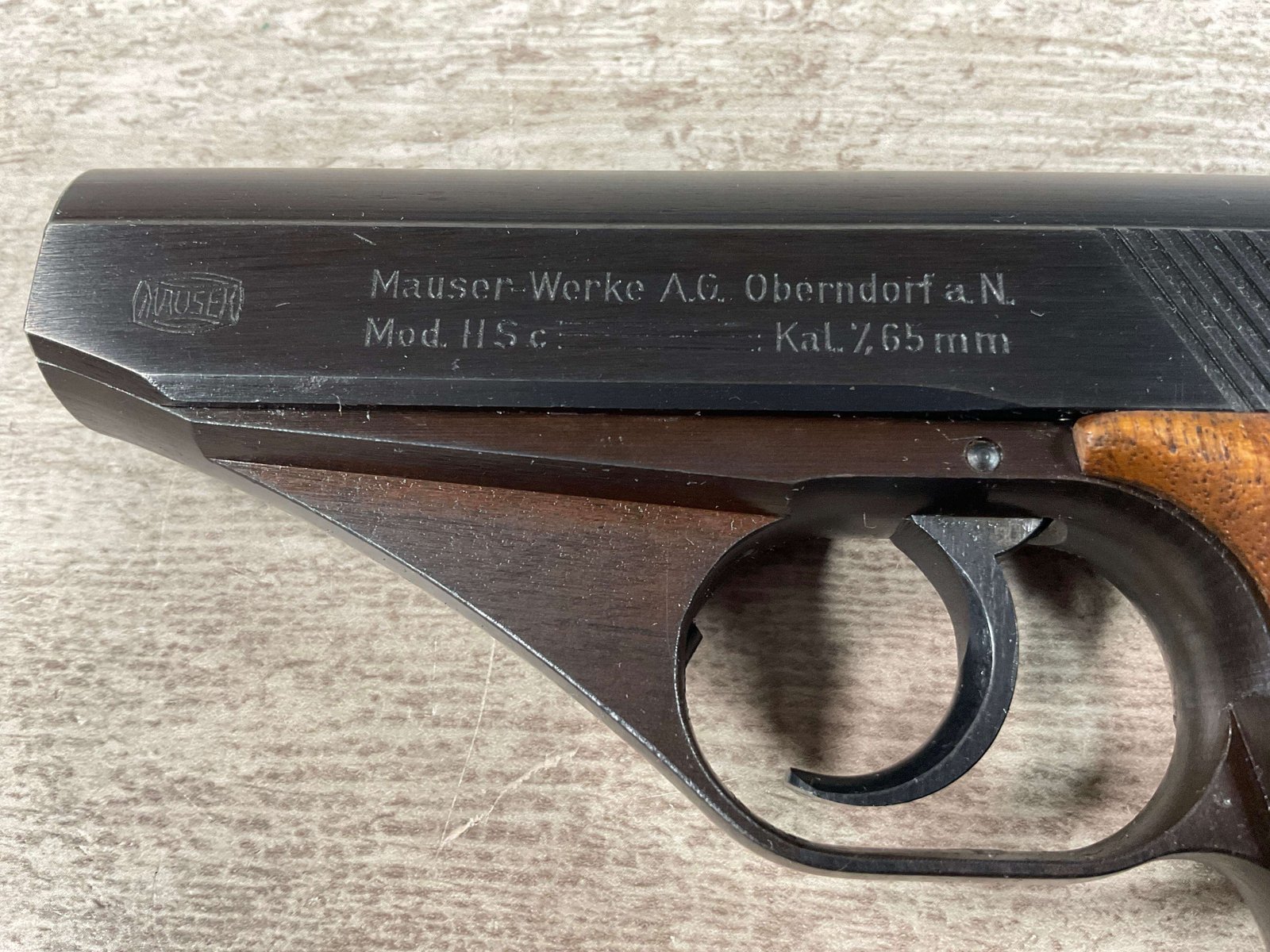 MAUSER HSC 7,65mm COMMERCIAL PISTOL #3-02050 - Checkpoint Charlie's