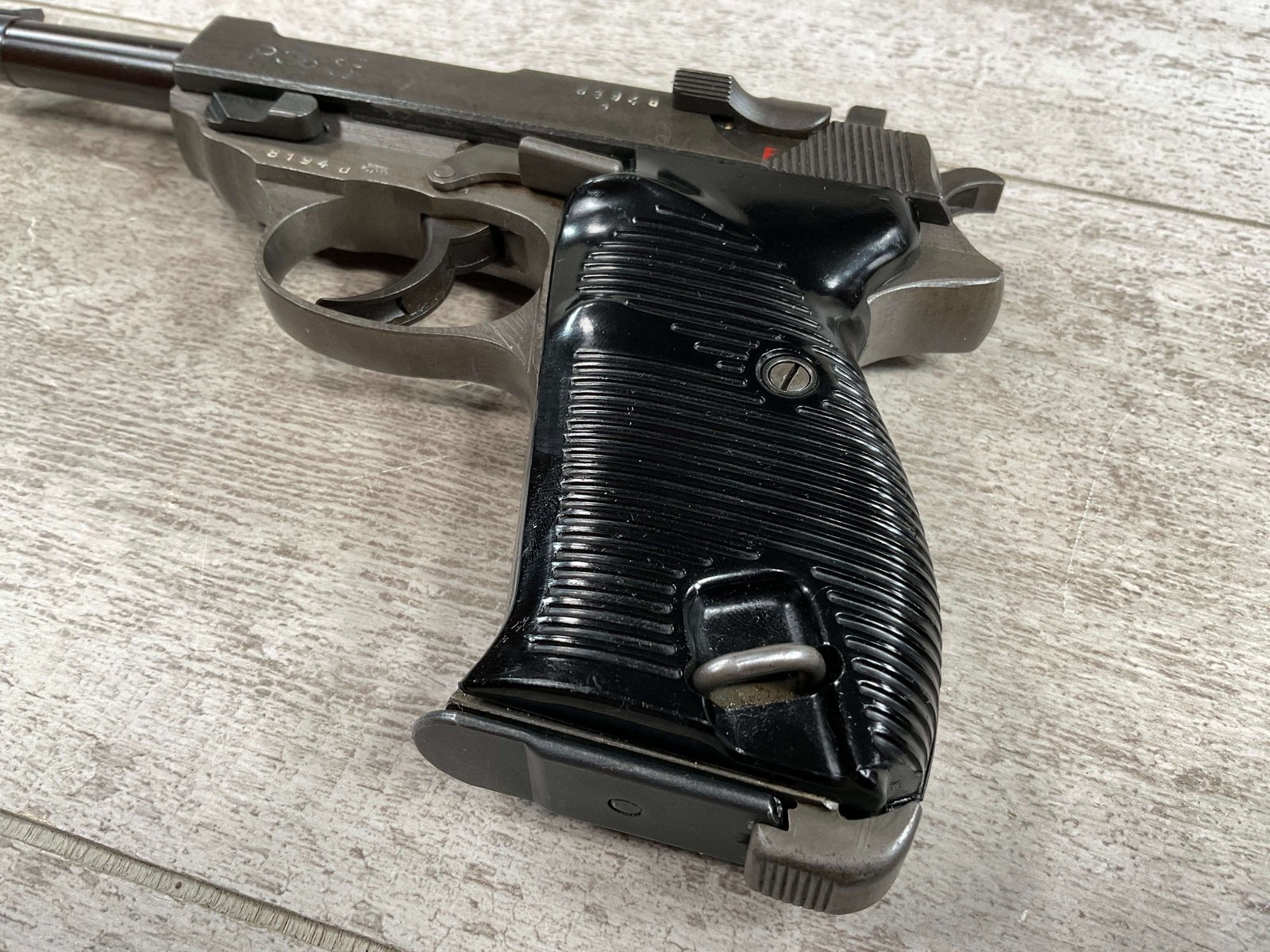 WALTHER AC43 P38 PISTOL MATCHING, RARE #2211027 - Checkpoint Charlie's