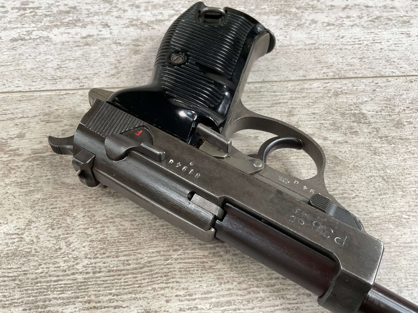 WALTHER AC43 P38 PISTOL MATCHING, RARE #2211027 - Checkpoint Charlie's