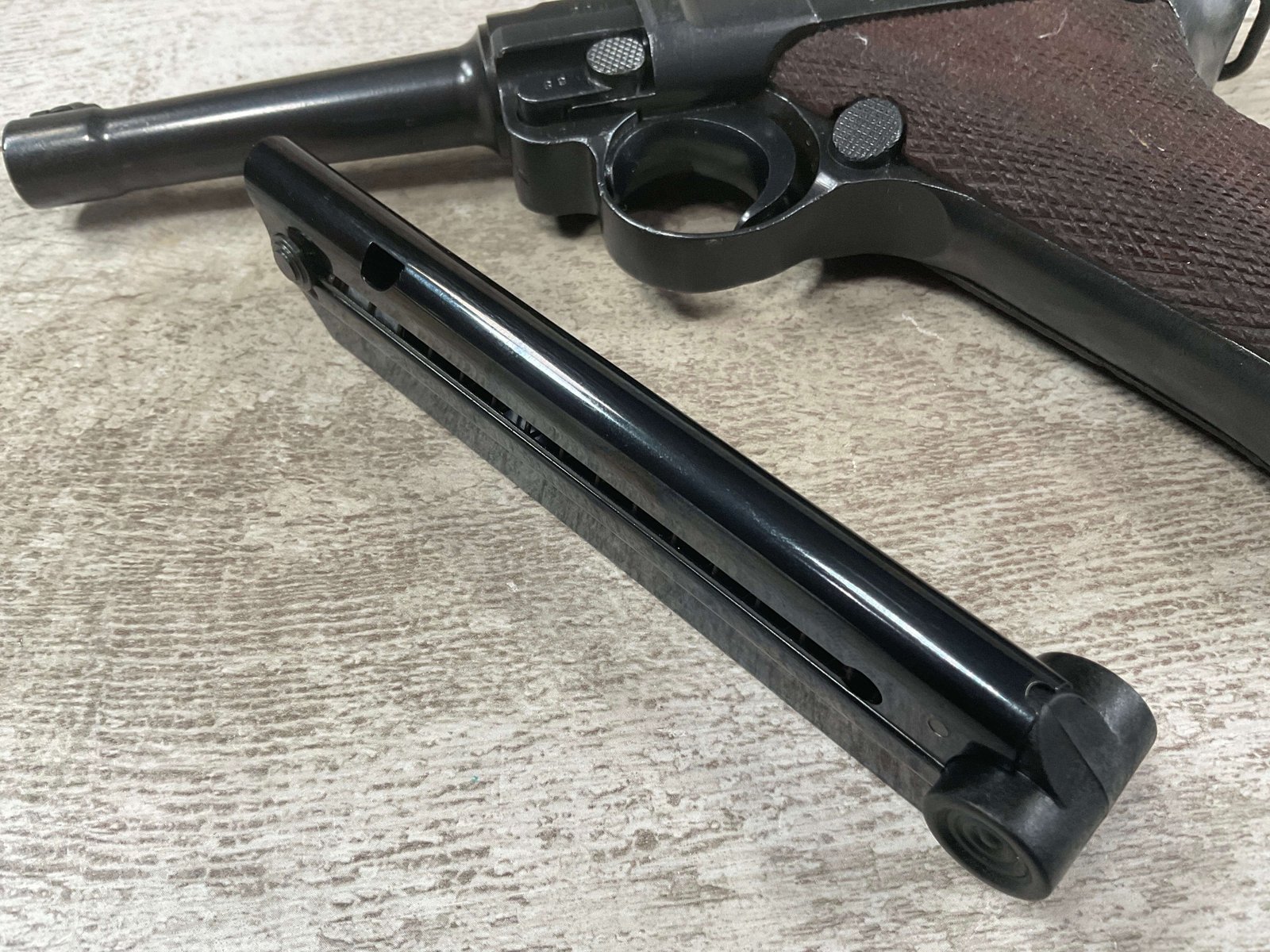 MAUSER S/42 LUGER P08 1937 CHAMBER DATE #3-03009 - Checkpoint Charlie's