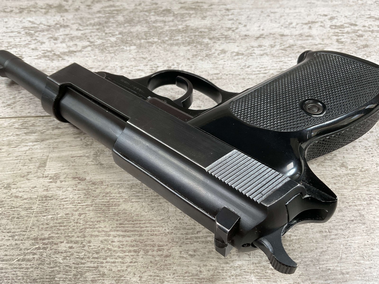 WALTHER COMMERCIAL P38 PISTOL, RARE SINGLE ROLL MARK 9MM - Checkpoint ...