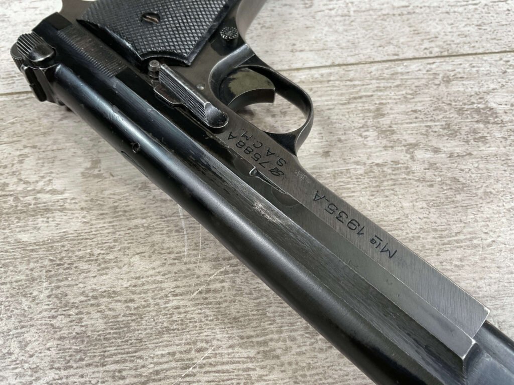 FRENCH SACM MODEL 1935A NAZI MARKED PISTOL #3-03139-PF - Checkpoint ...