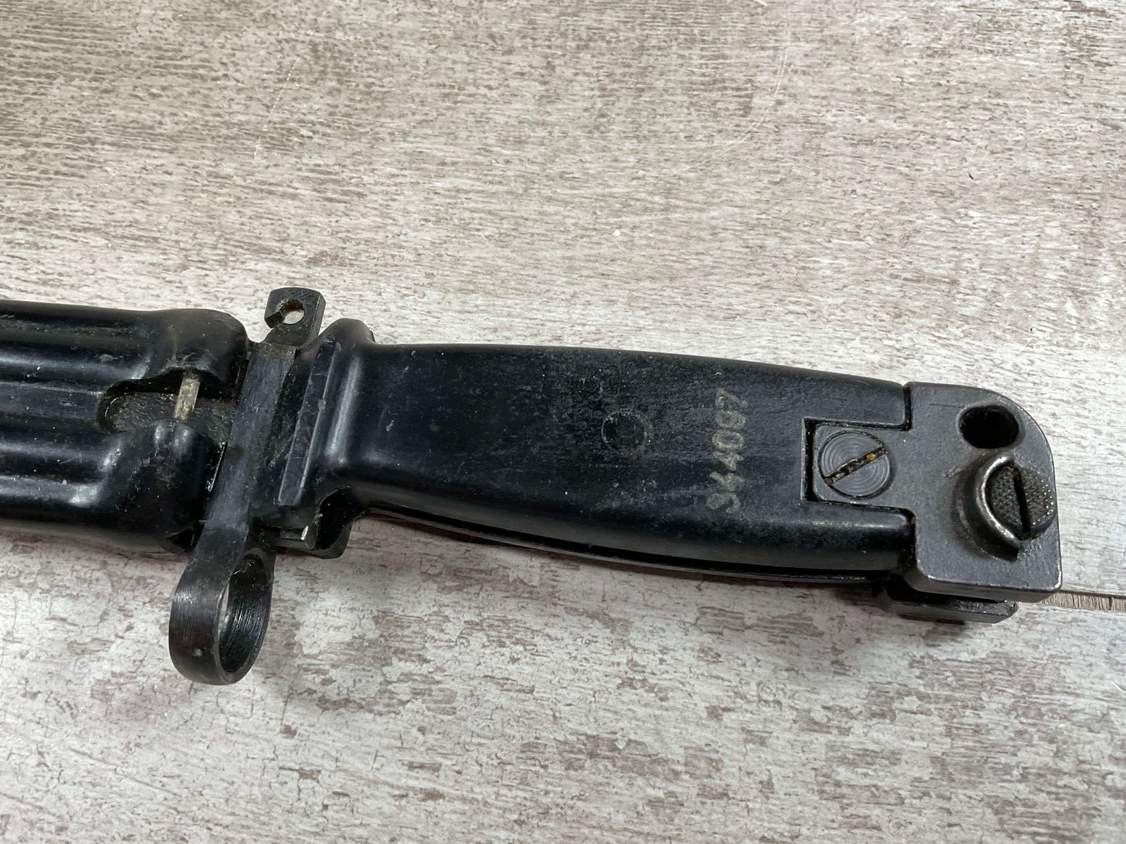 AUTHENTIC SERBIAN ZASTAVA(YUGO) M70/AK47 KNIFE TYPE II MATCHING SCABBARD #3-03152 - Checkpoint ...