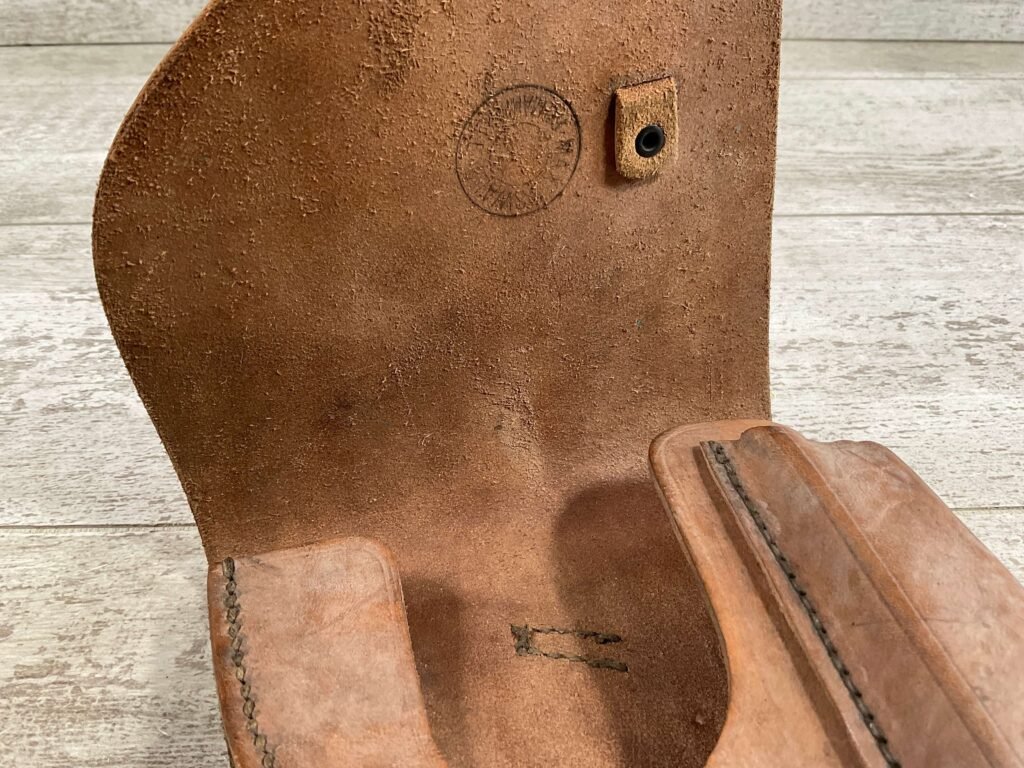 MAB MODEL D WW2 ERA FRENCH UNISSUED BROWN HOLSTER #3-04011-DH ...