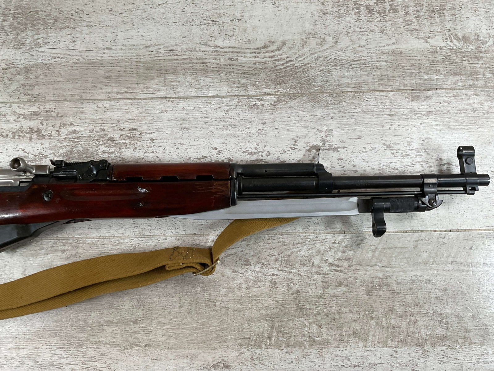 RUSSIAN TULA SKS 7.62X39 RIFLE W/BAYONET #3-04037-PF - Checkpoint Charlie's