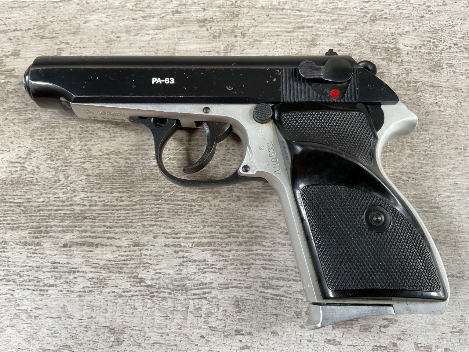 FEG PA-63 HUNGARIAN 9X18 MAKAROV PISTOL 1974 MFR #3-05002-PF ...
