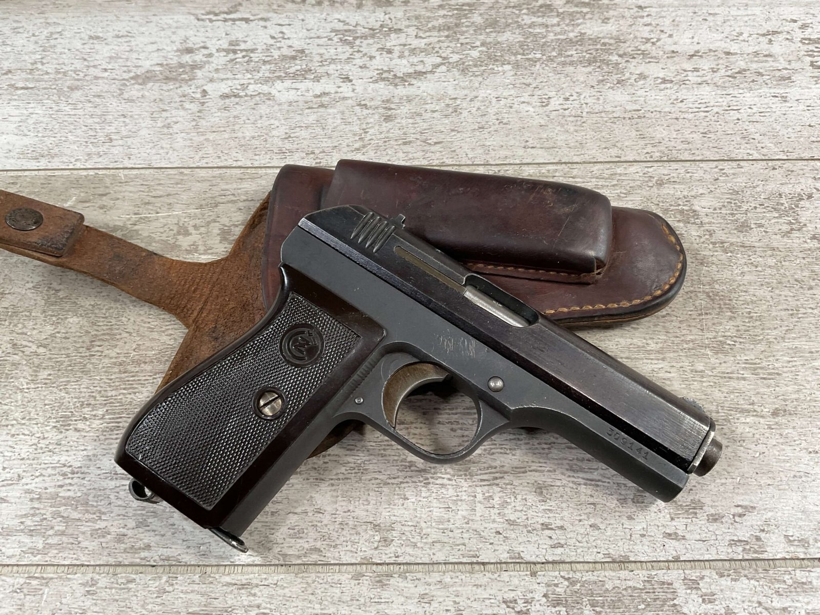 CZECH CZ27 FNH NAZI MARKED PISTOL RIG #3-05014-PF - Checkpoint Charlie's