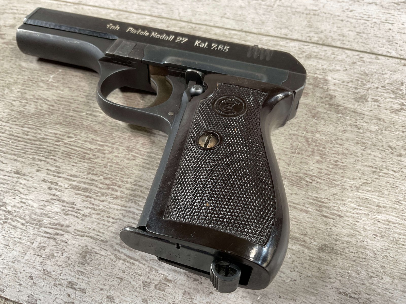 CZECH CZ27 FNH NAZI MARKED PISTOL RIG #3-05014-PF - Checkpoint Charlie's