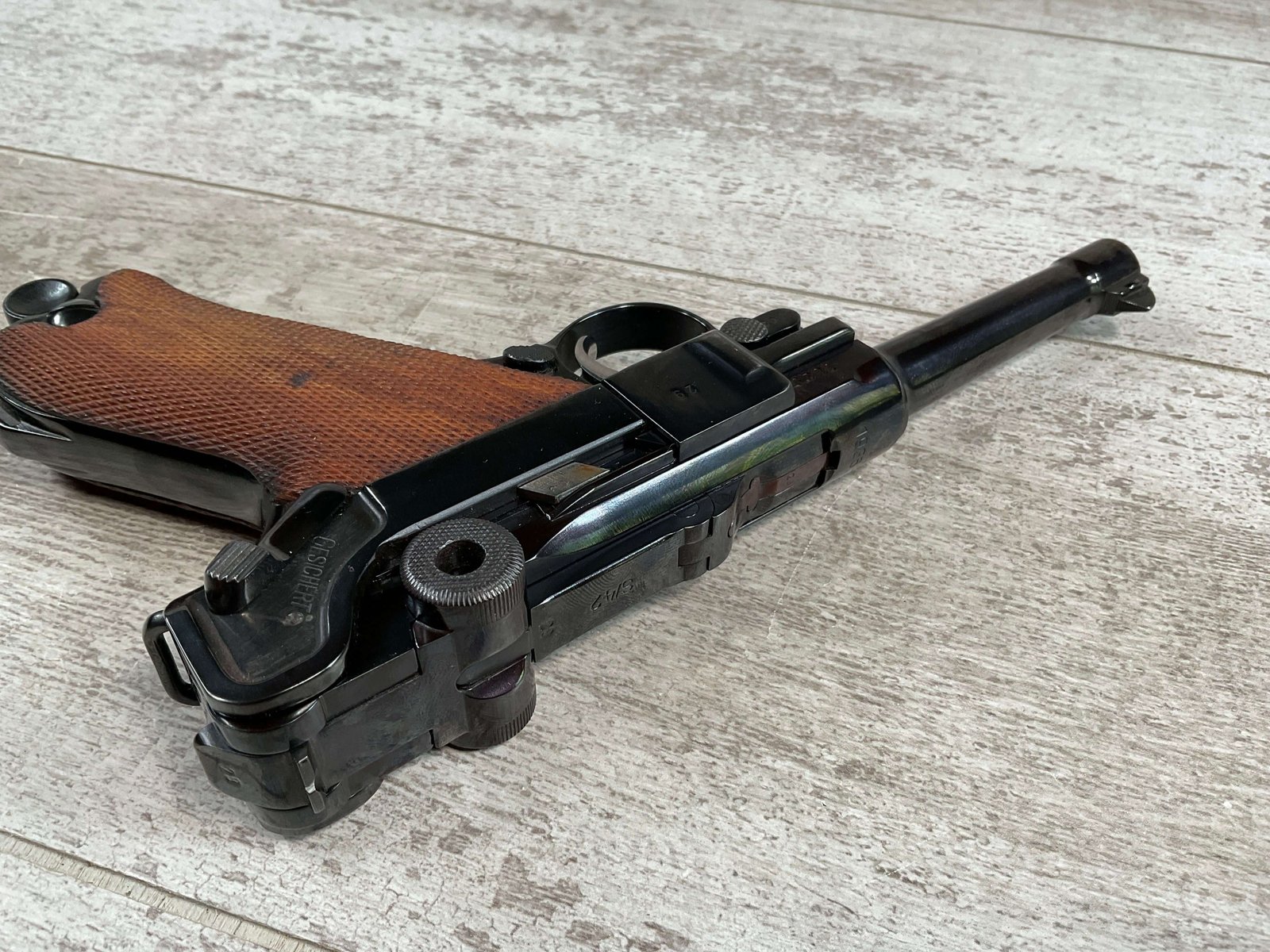 MAUSER S/42 1936 DATE 9MM LUGER P08 PISTOL #3-05032-BA - Checkpoint ...