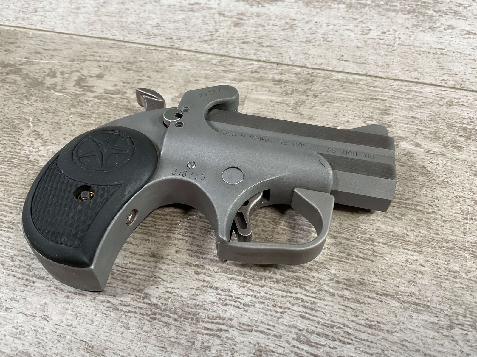 BOND ARMS ROUGH & ROWDY .45/410 DERRINGER 3" BARREL, 2 ROUNDS #3-05021 ...