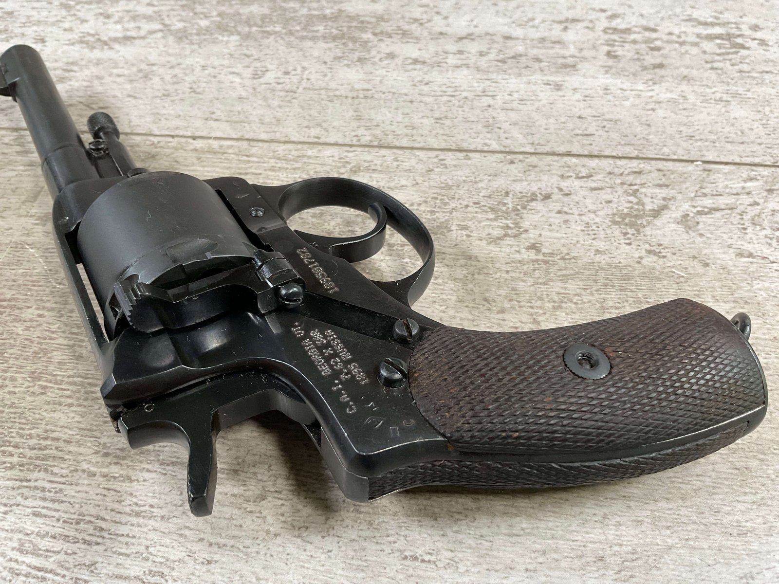 RUSSIAN NAGANT M1895 REVOLVER 1930 DATE TULA ARSENAL IN .32ACP #3-05025 ...