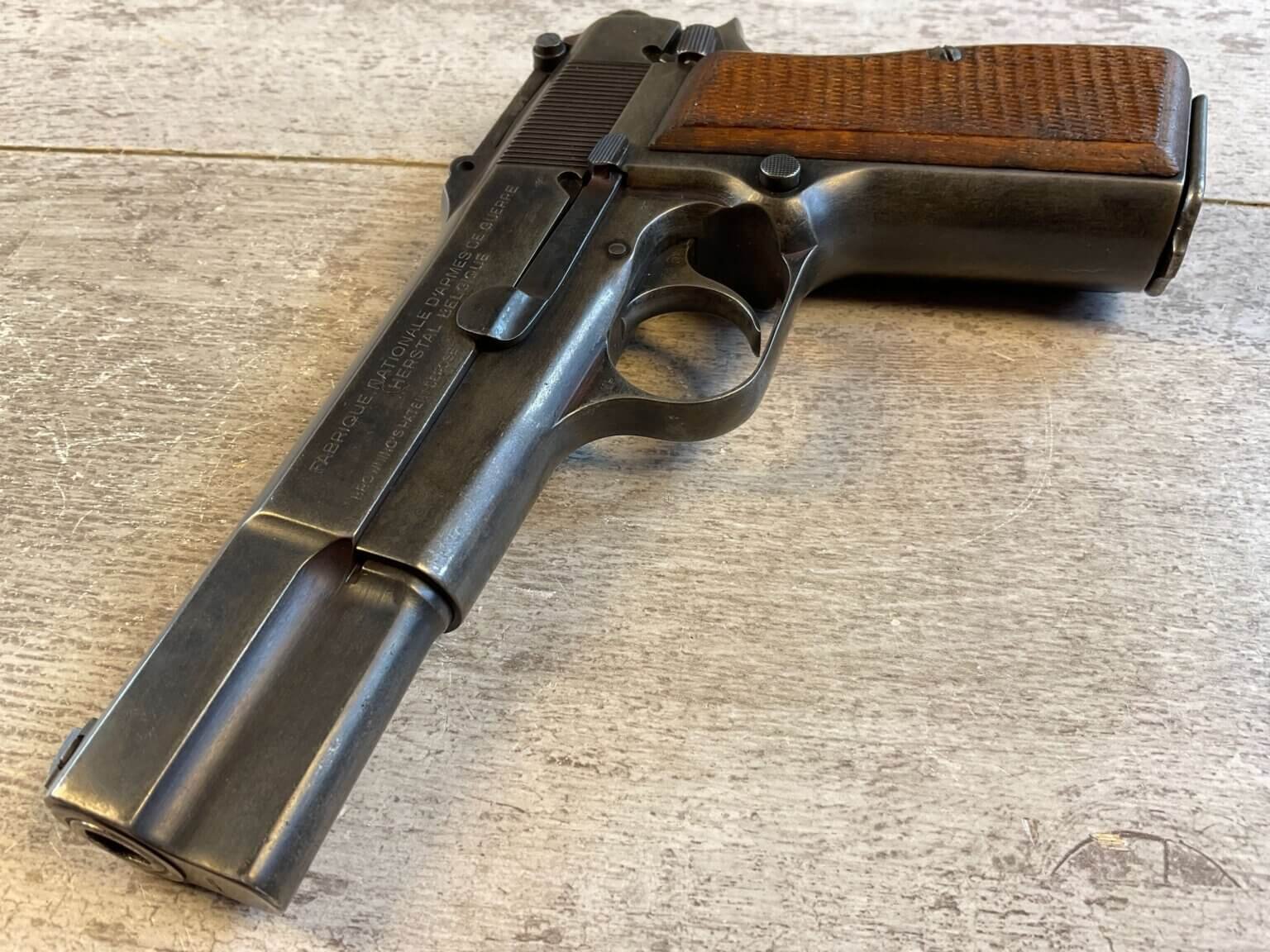 FN BROWNING HI POWER 9MM NAZI MARKED ALL MATCHING PISTOL - Checkpoint ...